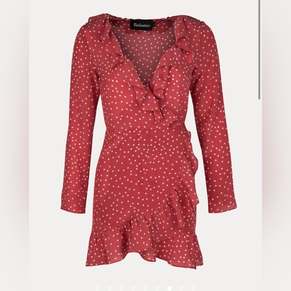 Realisation Par | Dresses | Realisation Par Alexandra Dress In Red Star ...